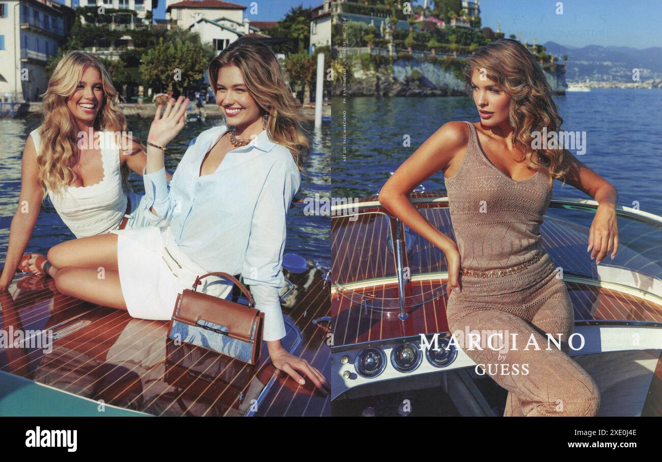 Spring 2024 Women's interest lifestyle fashion magazine advert, USA ...