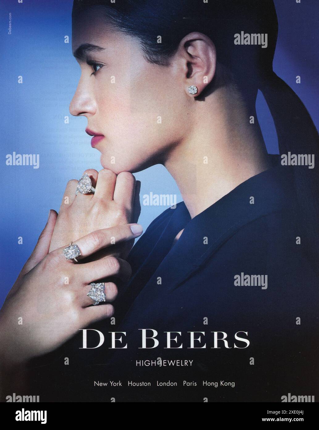 Spring 2024 Women's interest lifestyle fashion magazine advert, USA ...