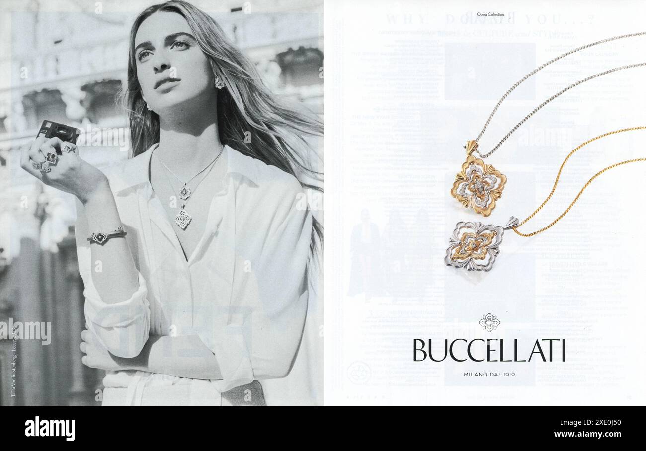 Spring 2024 Women's interest lifestyle fashion magazine advert, USA ...
