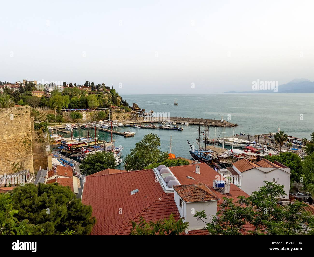 Antalya, Turkey 22 April, 2024,View on popular place for tourist ...