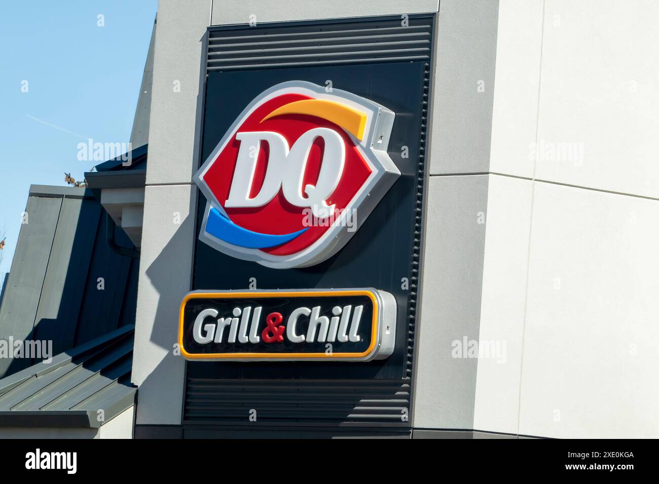 Dairy queen fast food restaurant hi-res stock photography and images ...