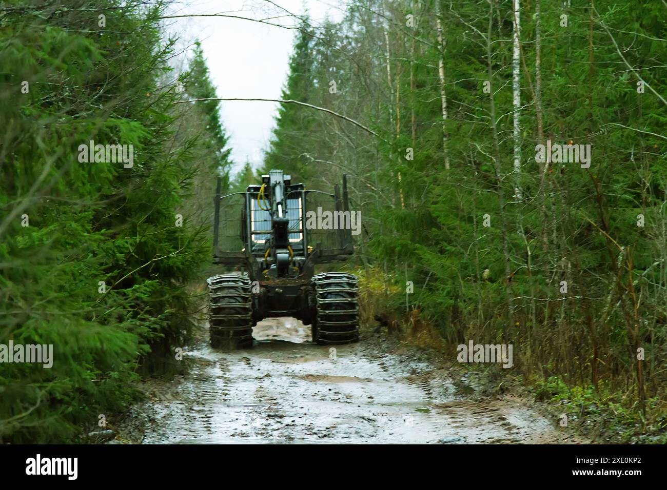 Yarder loader hi-res stock photography and images - Alamy