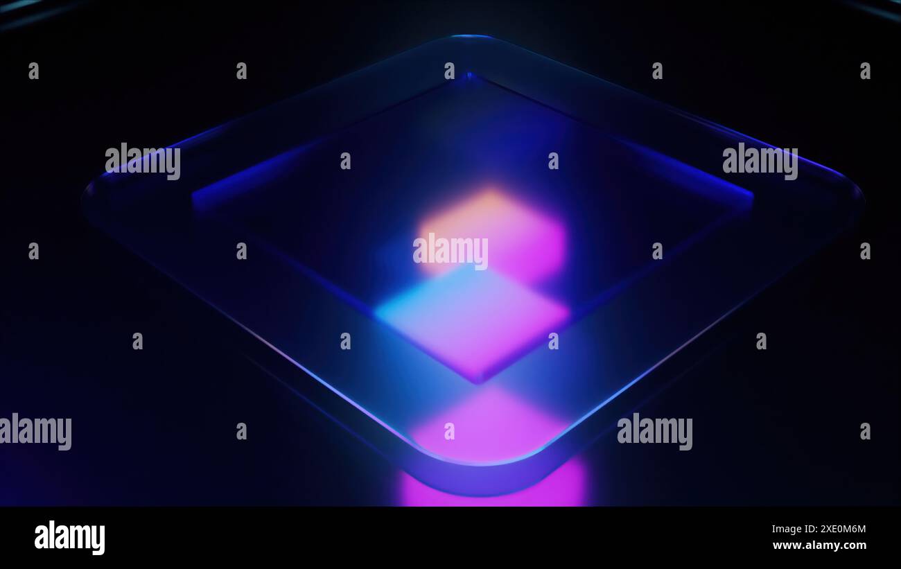 3d render glass sphere technology hi-res stock photography and images ...