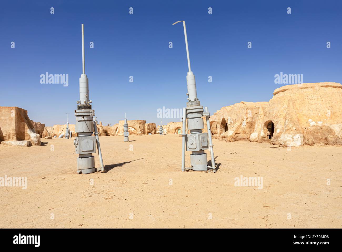 Star wars decorations, Chott el Gharsa, Tunisia Stock Photo - Alamy