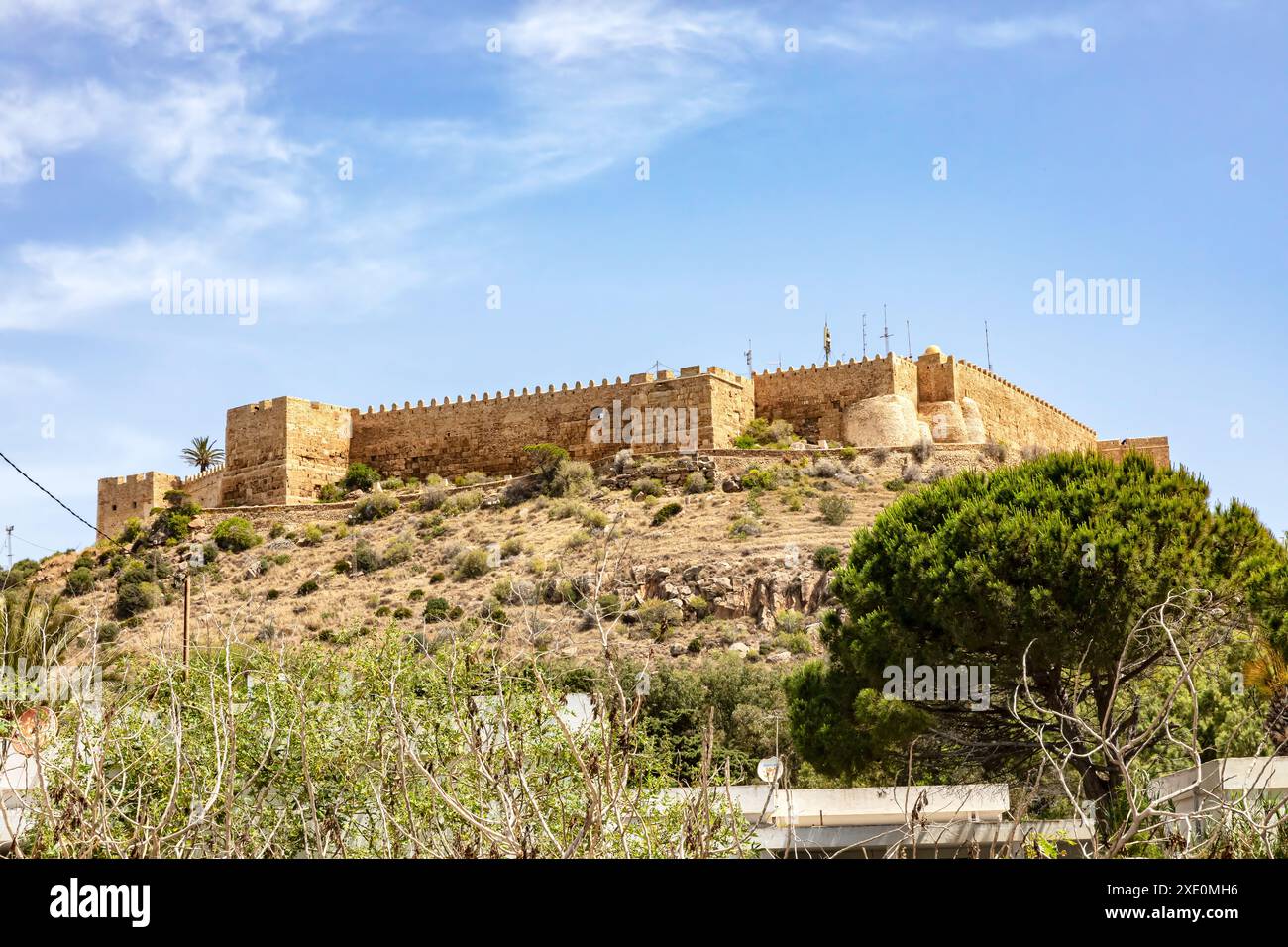 Medieval Fort of Kelibia, Tunisia Stock Photo - Alamy