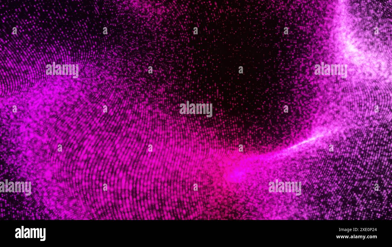 Abstract background flow particles hi-res stock photography and images - Alamy