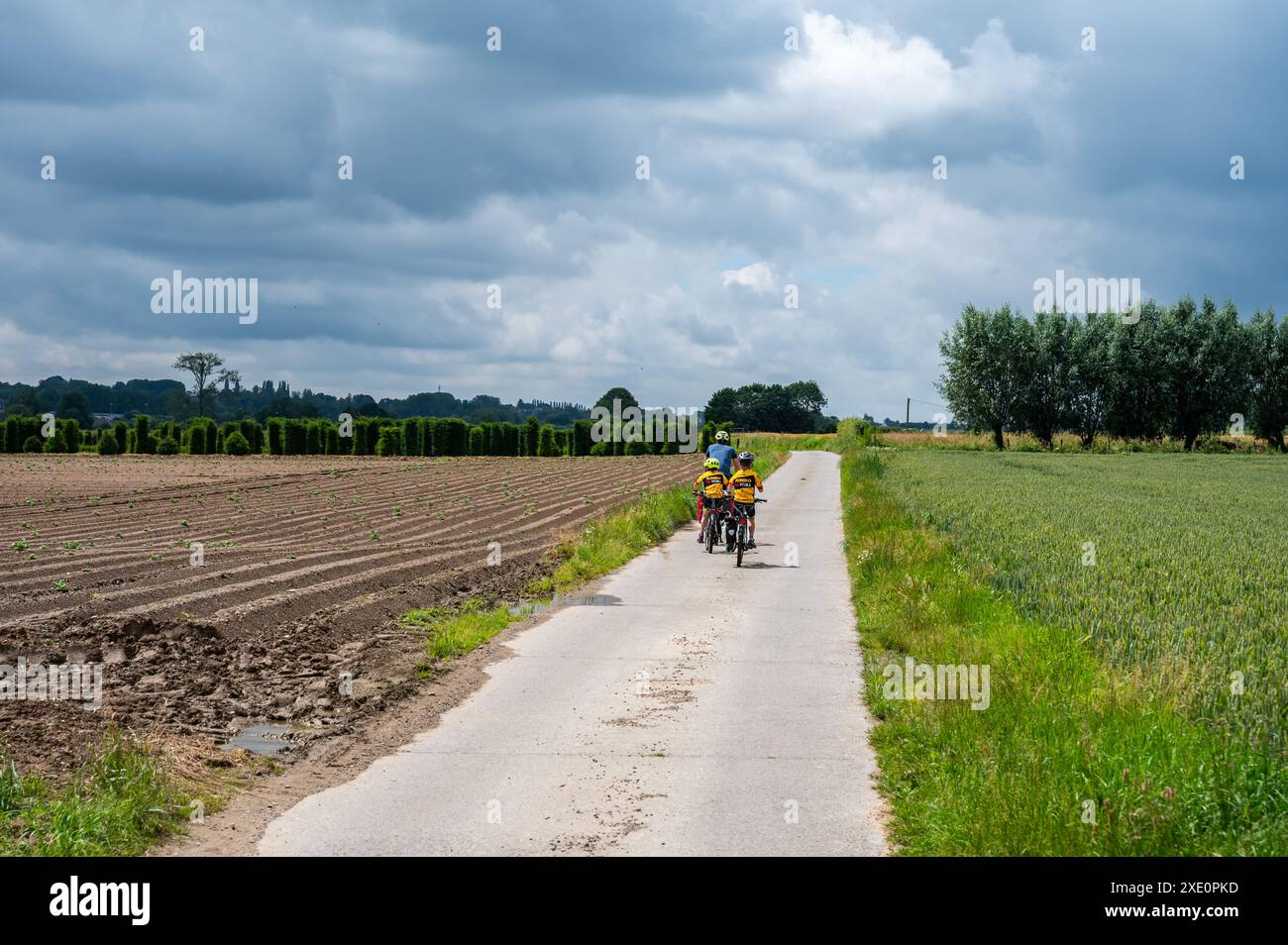 Father two sons driving hi-res stock photography and images - Alamy