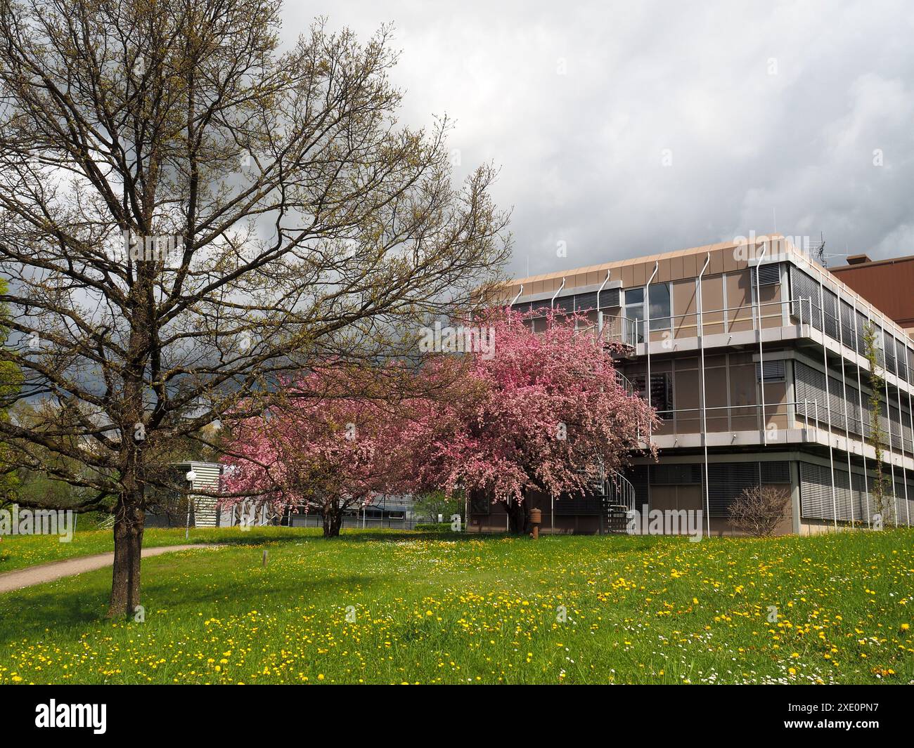 Building of the University of Applied Sciences Ravensburg-Weingarten ...