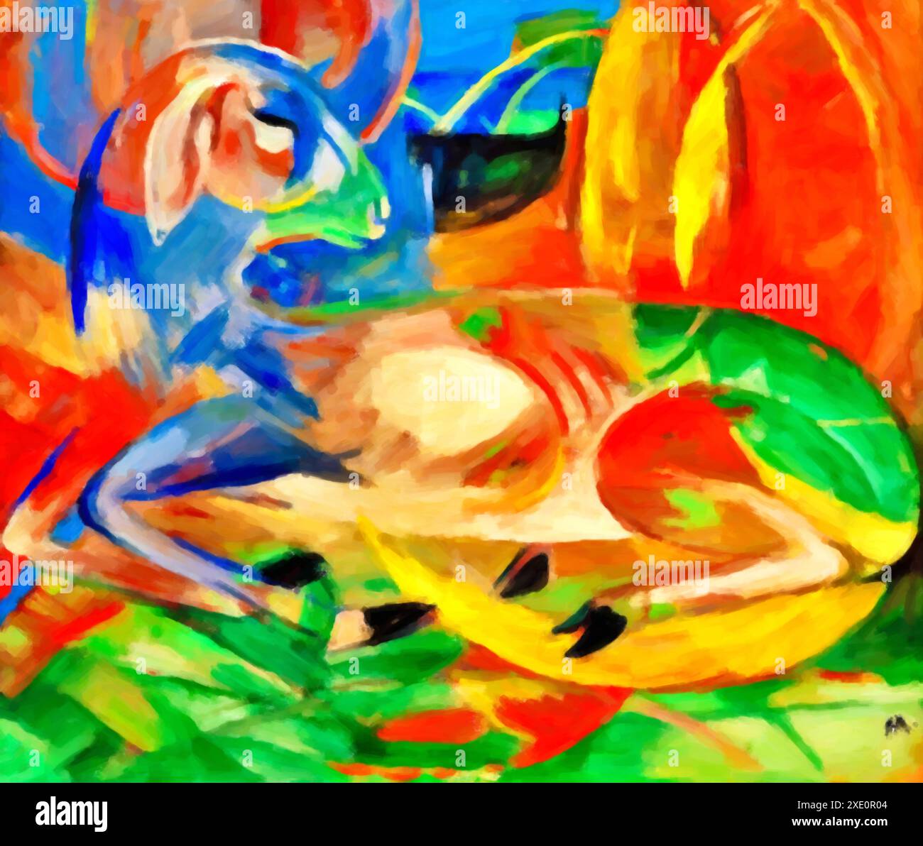 Painting masterpieces Stock Vector Images - Alamy