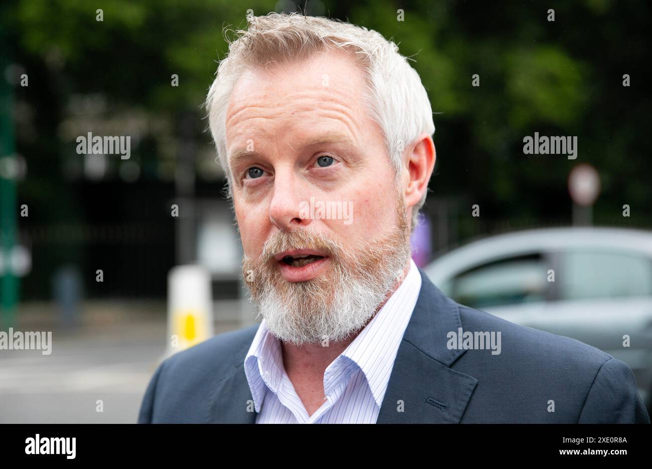 Irish Air Line Pilots' Association (Ialpa) president Mark Tighe arrives ...