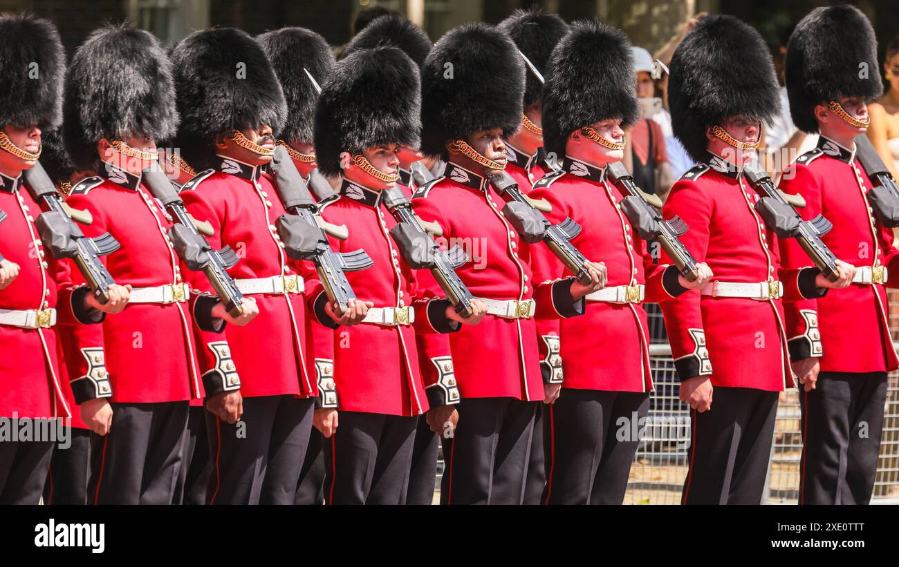 London, UK. 25th June, 2024. Soldiers from the Household Cavalry, The ...