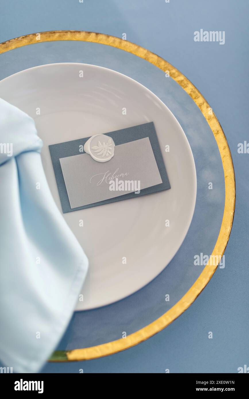 Banquet hall for weddings with decorative elements Stock Photo - Alamy