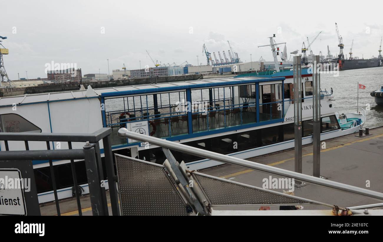 Ship in Hamburg, Germany Stock Photo - Alamy