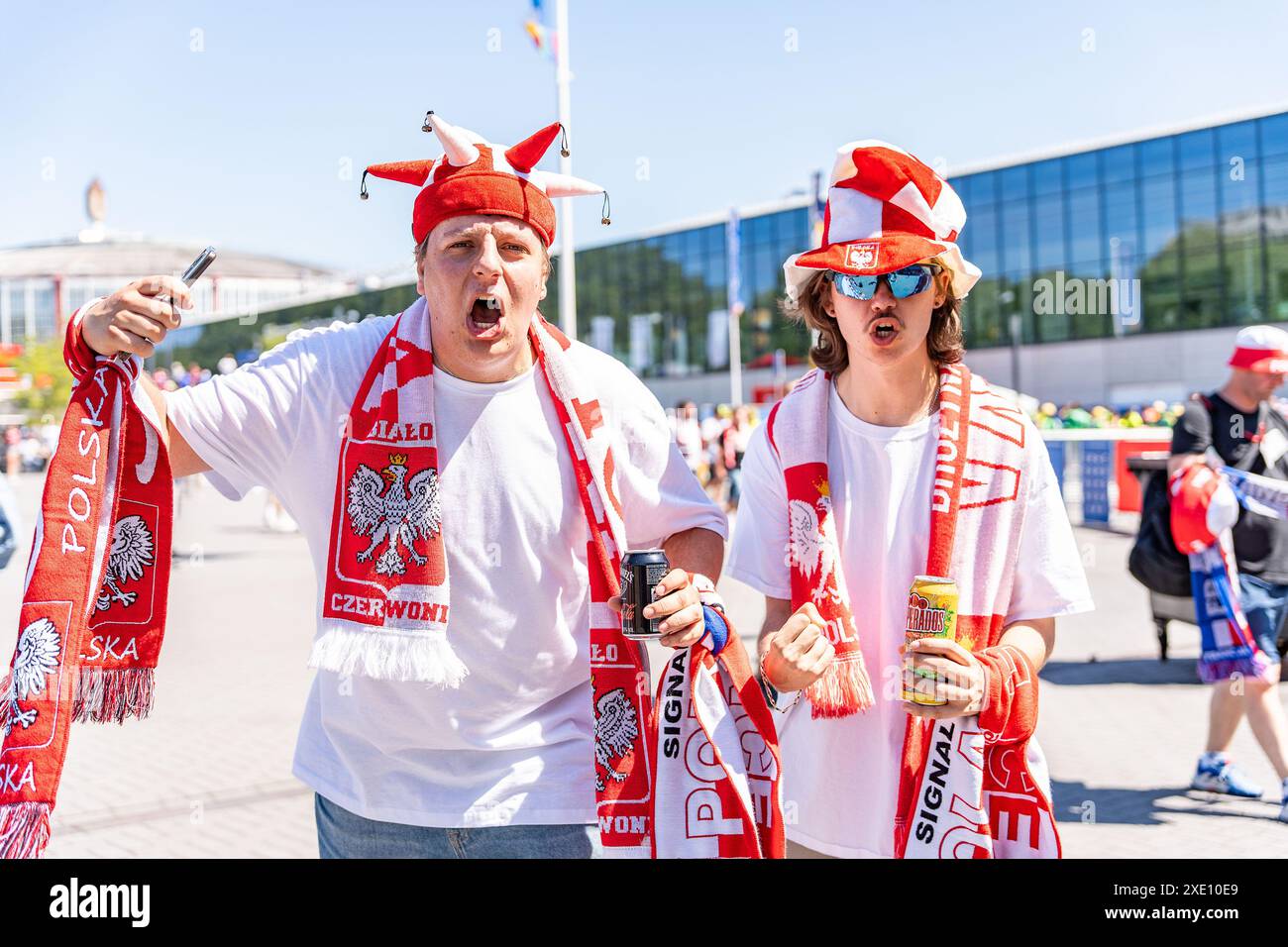 Polska Poland Fans Frankreich vs. Polen, Herren, Fussball, 3. Spieltag ...