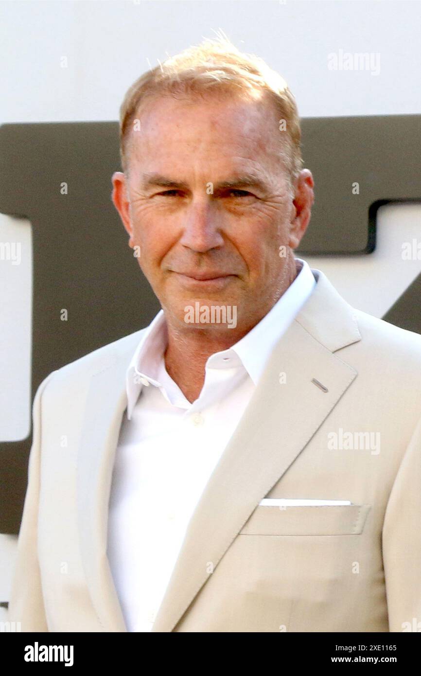 California, USA. June 24, 2024. Kevin Costner at arrivals for HORIZON ...