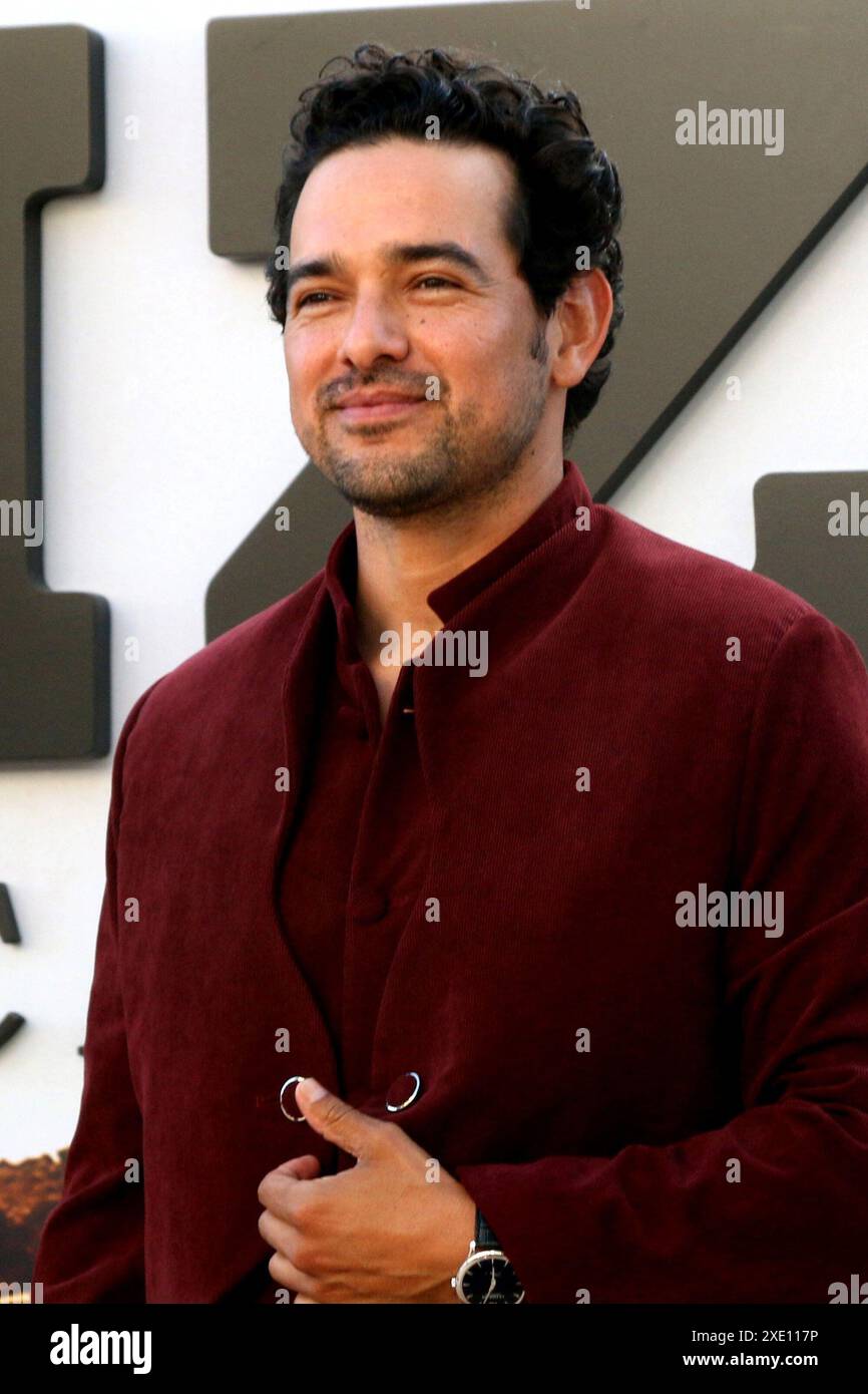 California, USA. June 24, 2024. Alejandro Edda at arrivals for HORIZON ...
