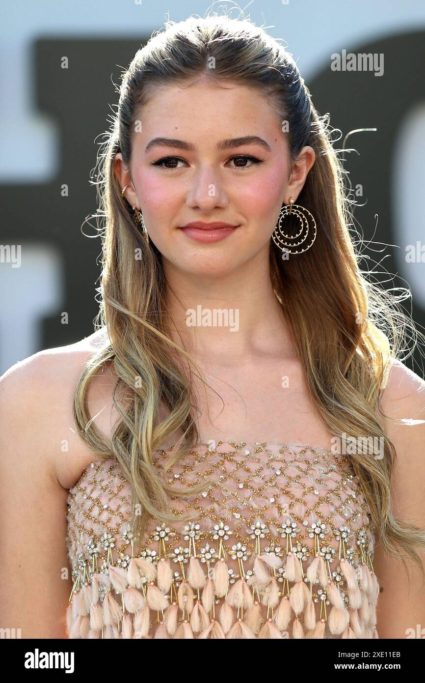 California, USA. June 24, 2024. Georgia MacPhail at arrivals for ...