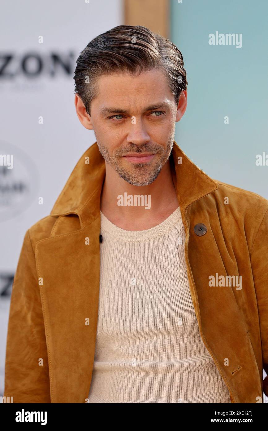 Tom Payne at arrivals for HORIZON: AN AMERICAN SAGA CHAPTER 1 Premiere ...