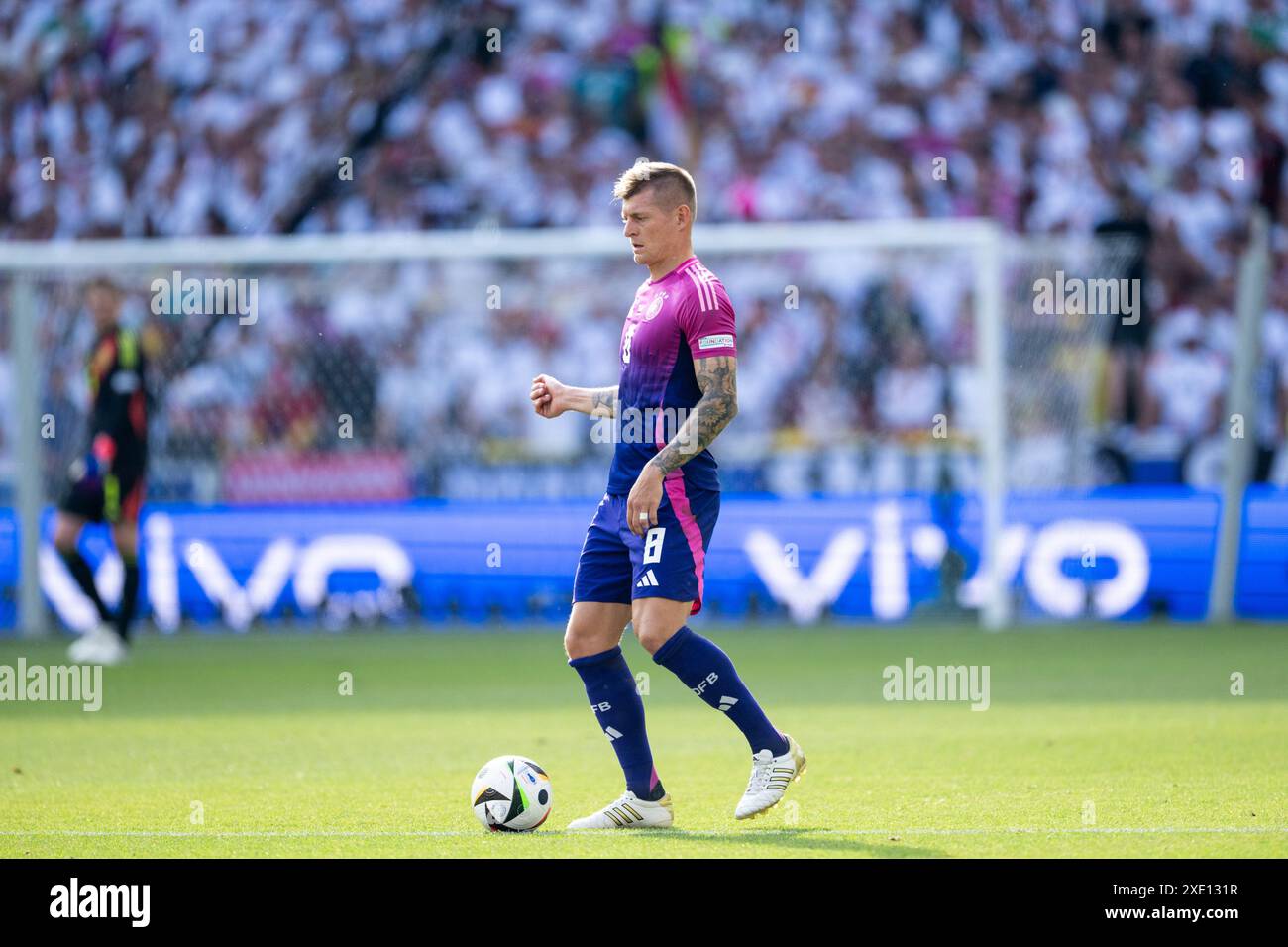 Toni Kroos (Deutschland, #08) am Ball, GER, Germany (GER) vs. Ungarn ...