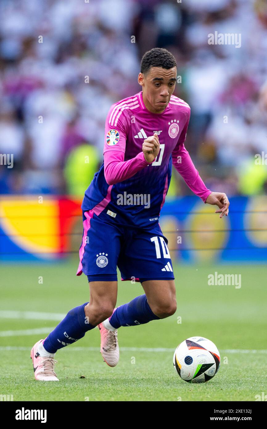 Jamal Musiala (Deutschland, #10) am Ball, GER, Germany (GER) vs. Ungarn ...