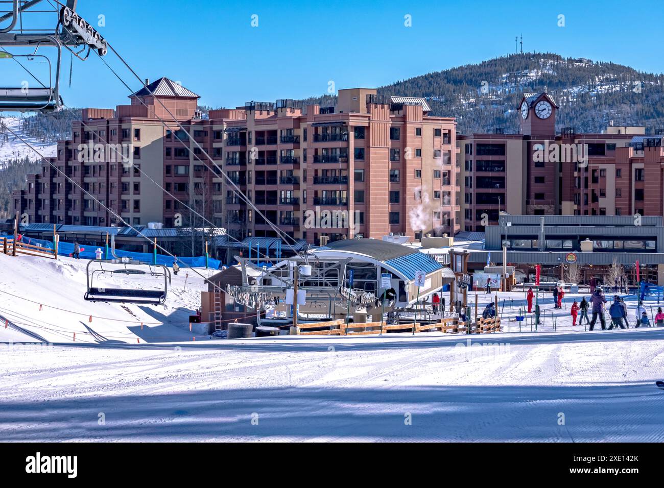 Scenic views around breckenridge colorado skiresort town Stock Photo ...