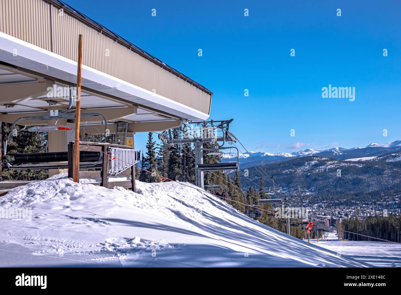Breckenridge town snow hi-res stock photography and images - Alamy