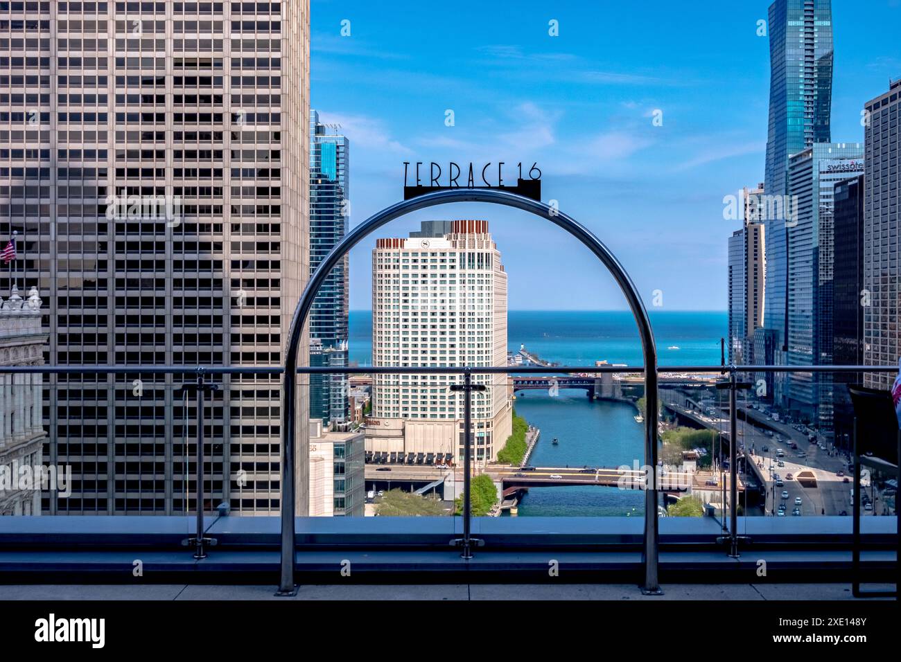 Chicago Illinois downtown scenes and architecture Stock Photo - Alamy
