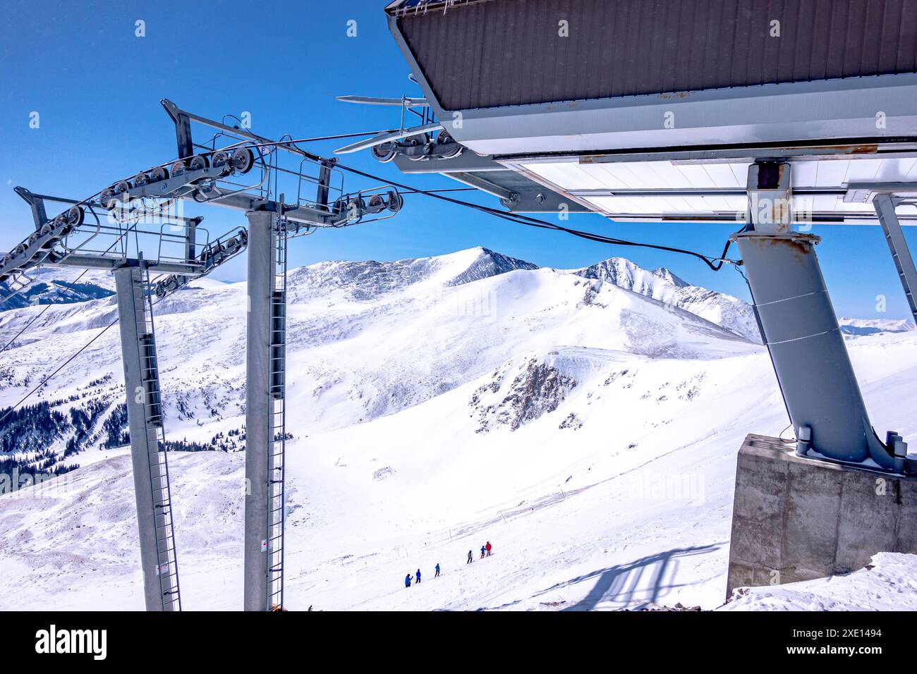 Scenic views around breckenridge colorado skiresort town Stock Photo ...