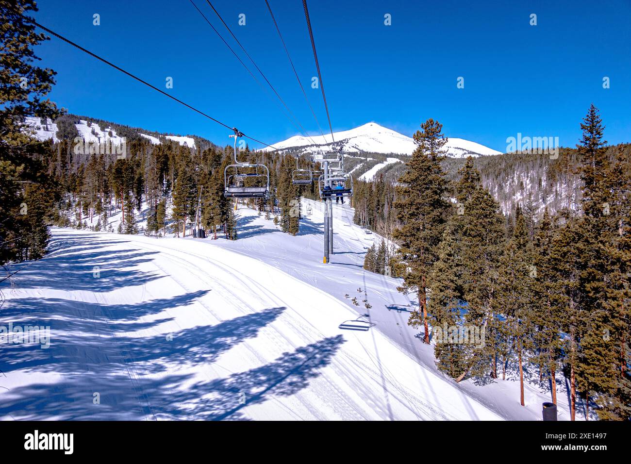 Scenic views around breckenridge colorado skiresort town Stock Photo ...