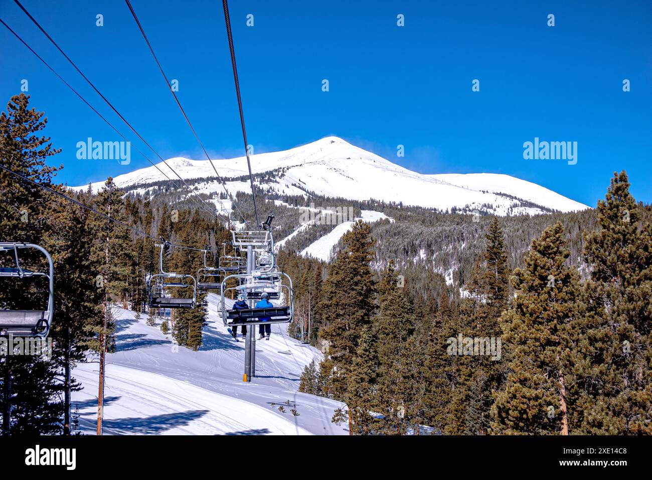 Scenic views around breckenridge colorado skiresort town Stock Photo ...