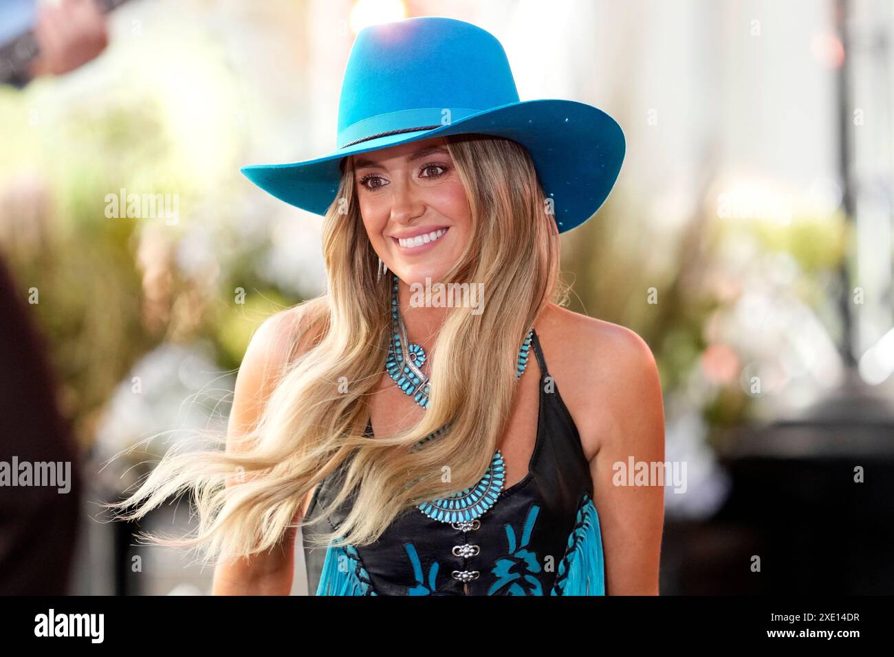 Lainey Wilson performs on NBC's Today show at Rockefeller Plaza on ...