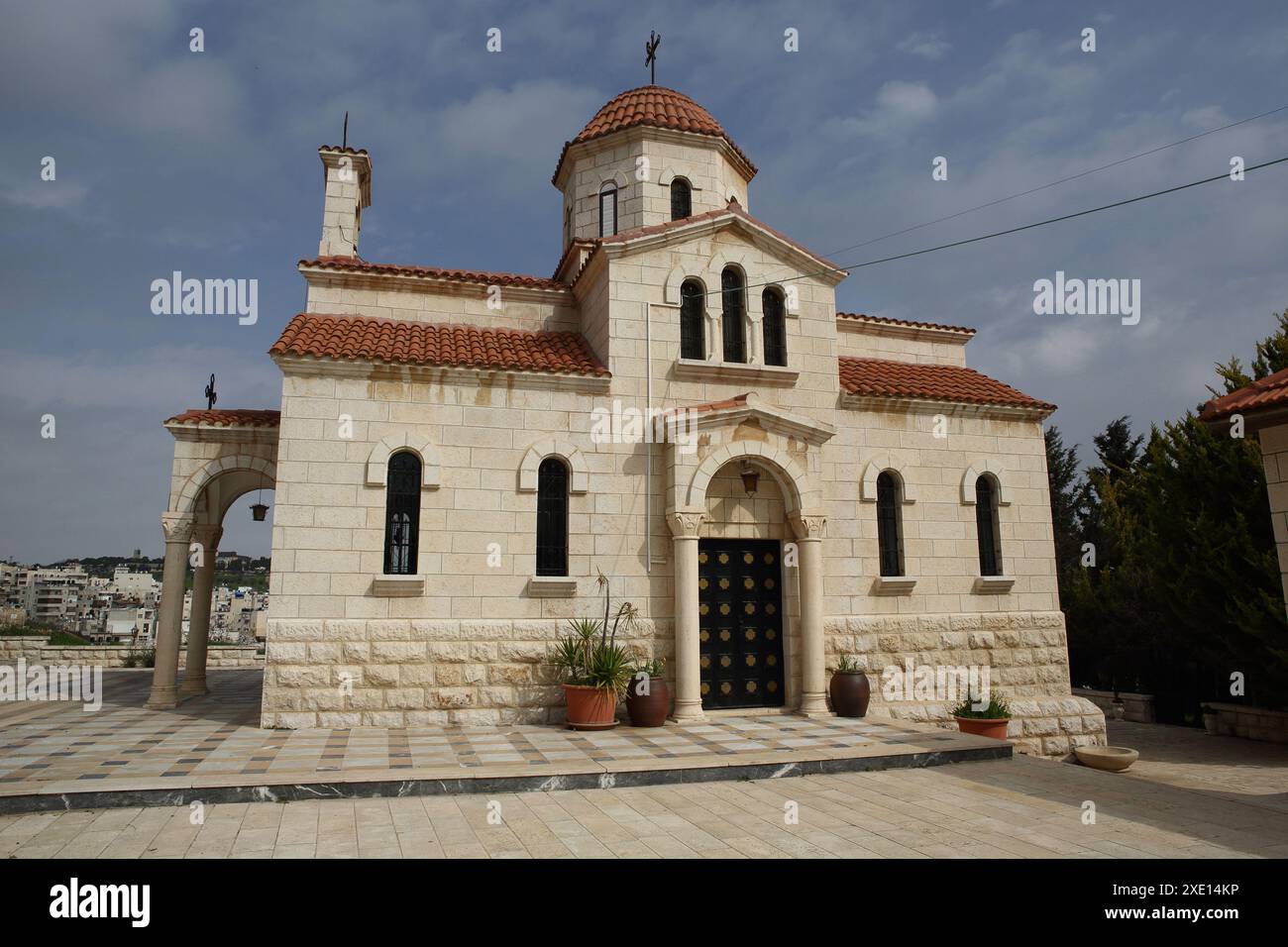 Greek Orthodox church of Bethphage, this is where Jesus Christ mount a ...