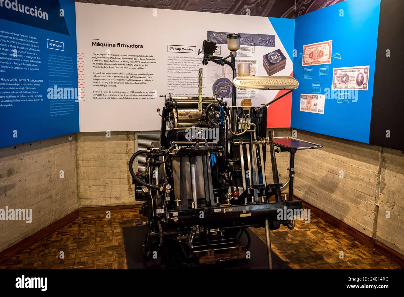 Heidelberg coin machine, Exhibit in (National Coin Museum), San Jose ...