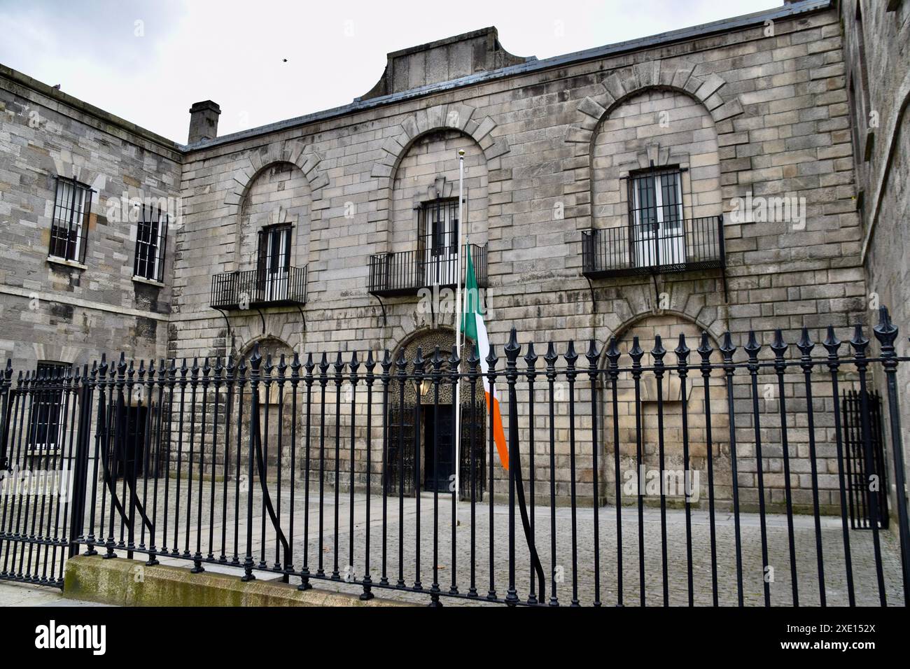 The outside of Kilmainham Gaol Museum Stock Photo - Alamy