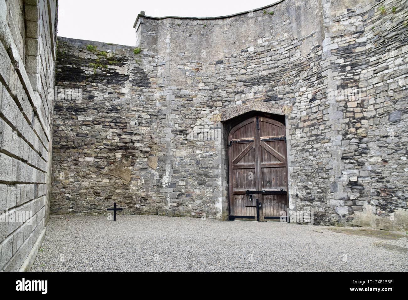 The Courtyard at Kilmainham Gaol Museum Stock Photo - Alamy