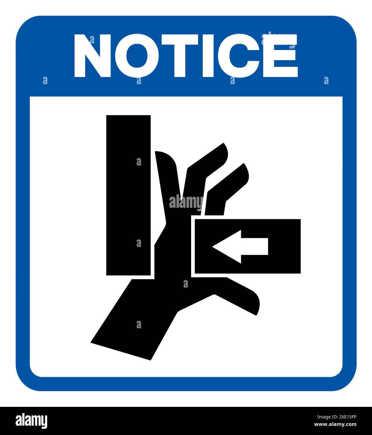 Notice Hand Crush Force From Right Symbol Sign, Vector Illustration ...