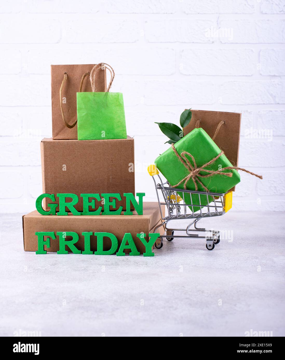 Green Friday eco friendly concept Stock Photo - Alamy
