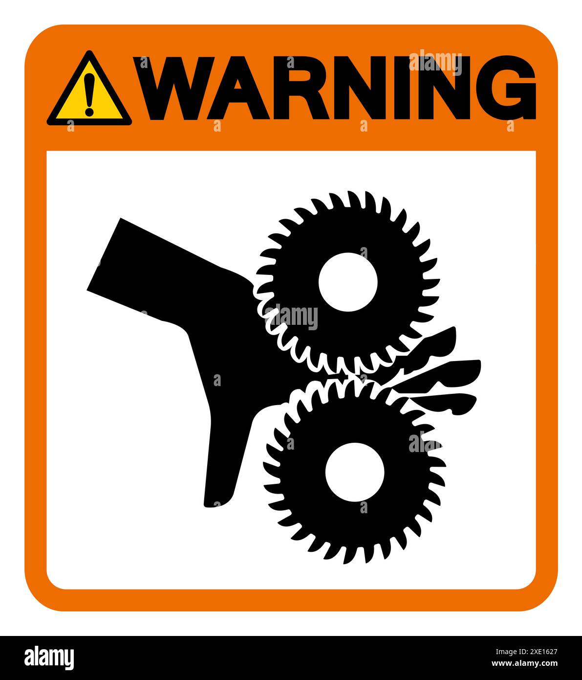 Electrical safety warning sign Cut Out Stock Images & Pictures - Alamy