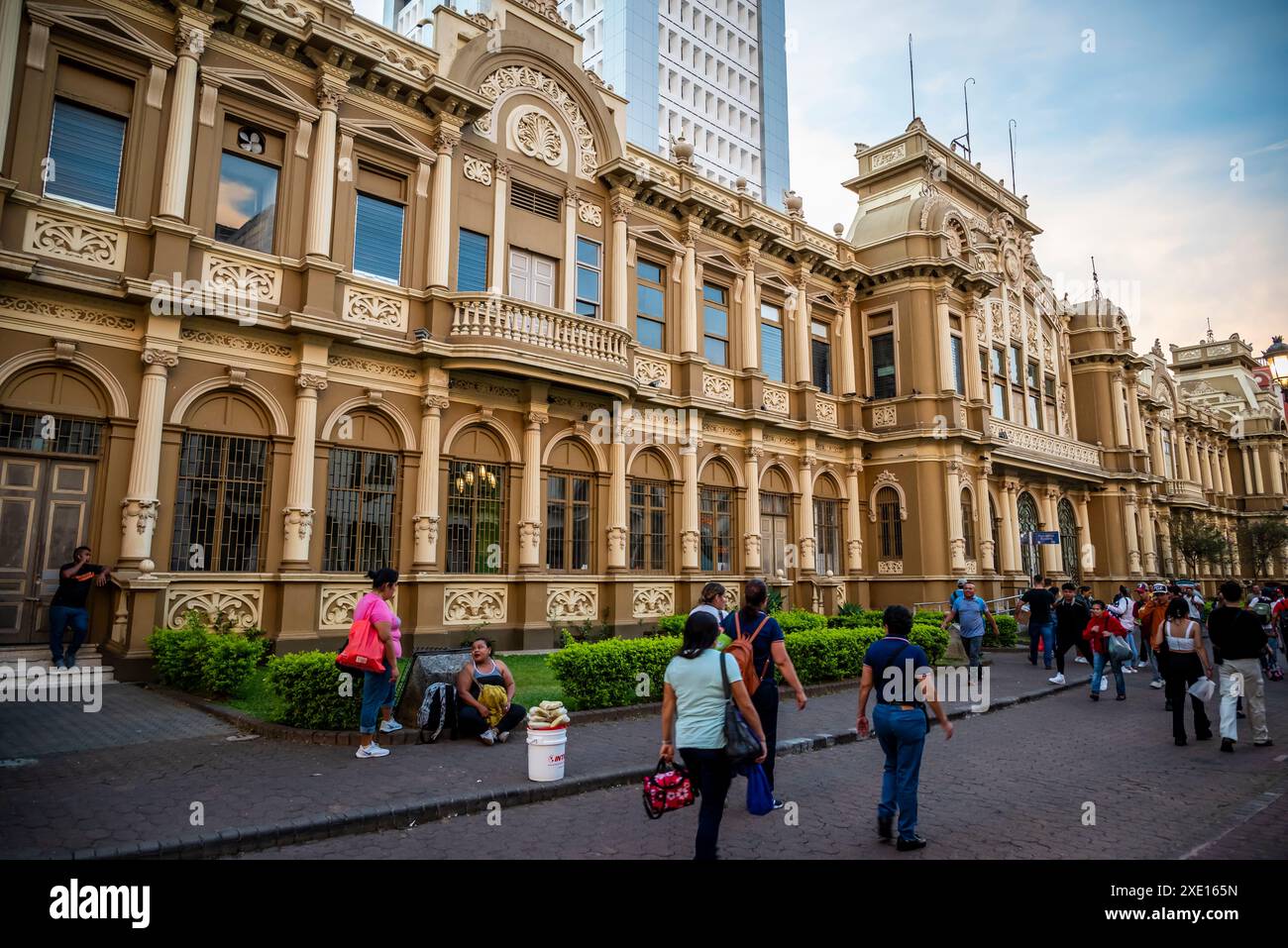 Monumental Post Office building, San Jose, Costa, Rica Stock Photo - Alamy