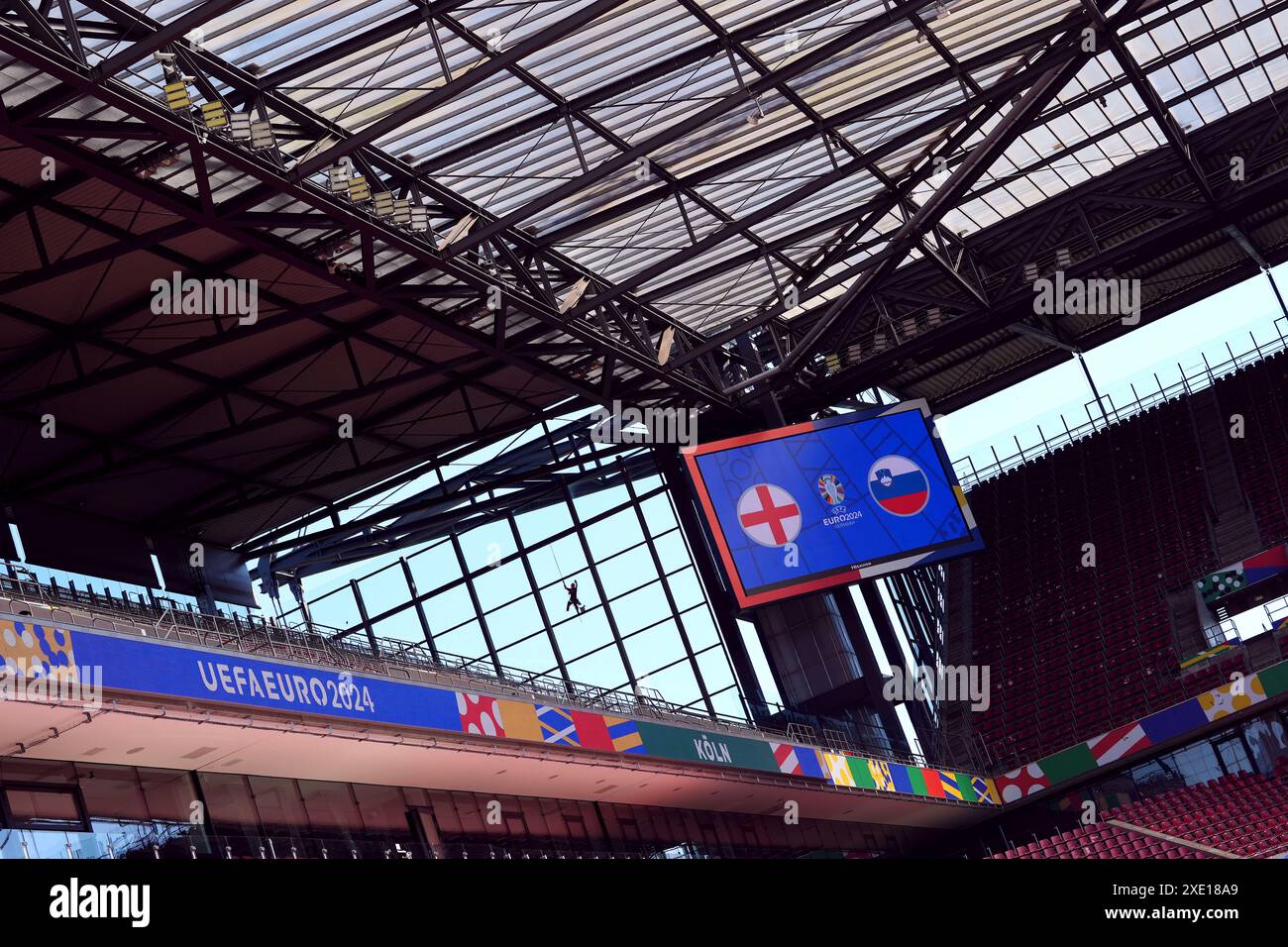 A general view inside the stadium ahead of the UEFA Euro 2024 Group C ...