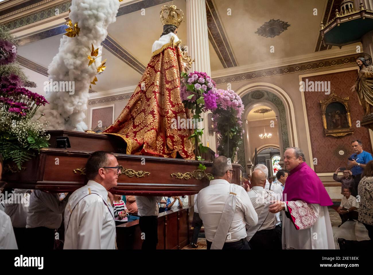 Celebration of St Joseph's Day, the patron saint of San Jose in the ...