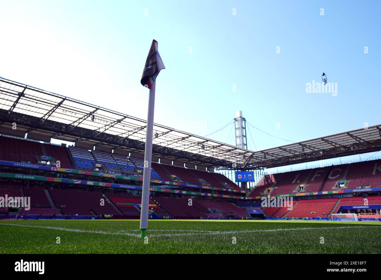 A general view inside the stadium ahead of the UEFA Euro 2024 Group C ...