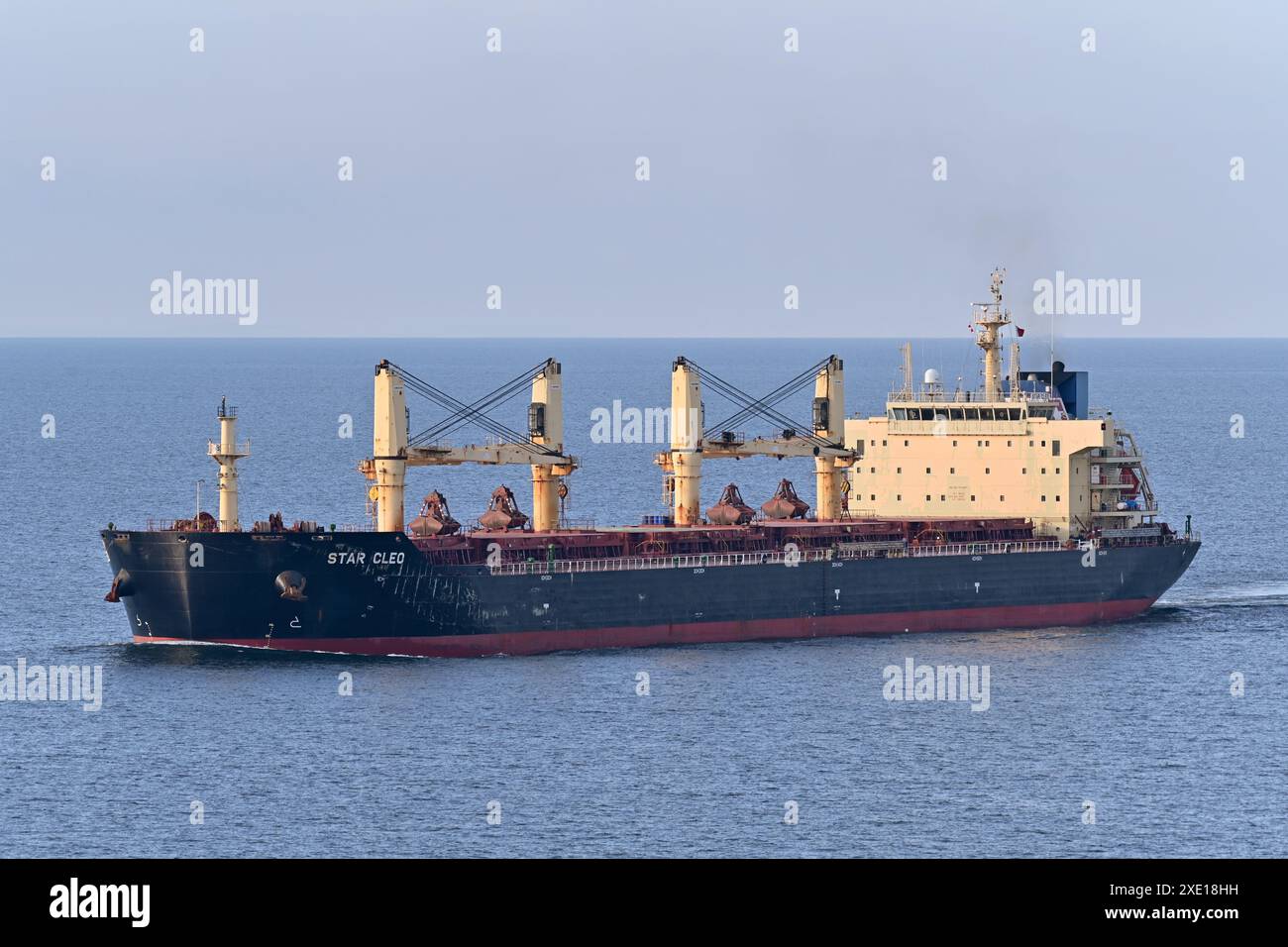 Handysize Bulkcarrier STAR CLEO northbound at the Great Belt Stock ...