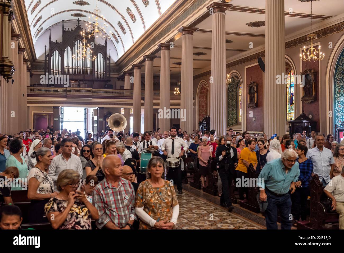 Celebration of St Joseph's Day, the patron saint of San Jose in the ...
