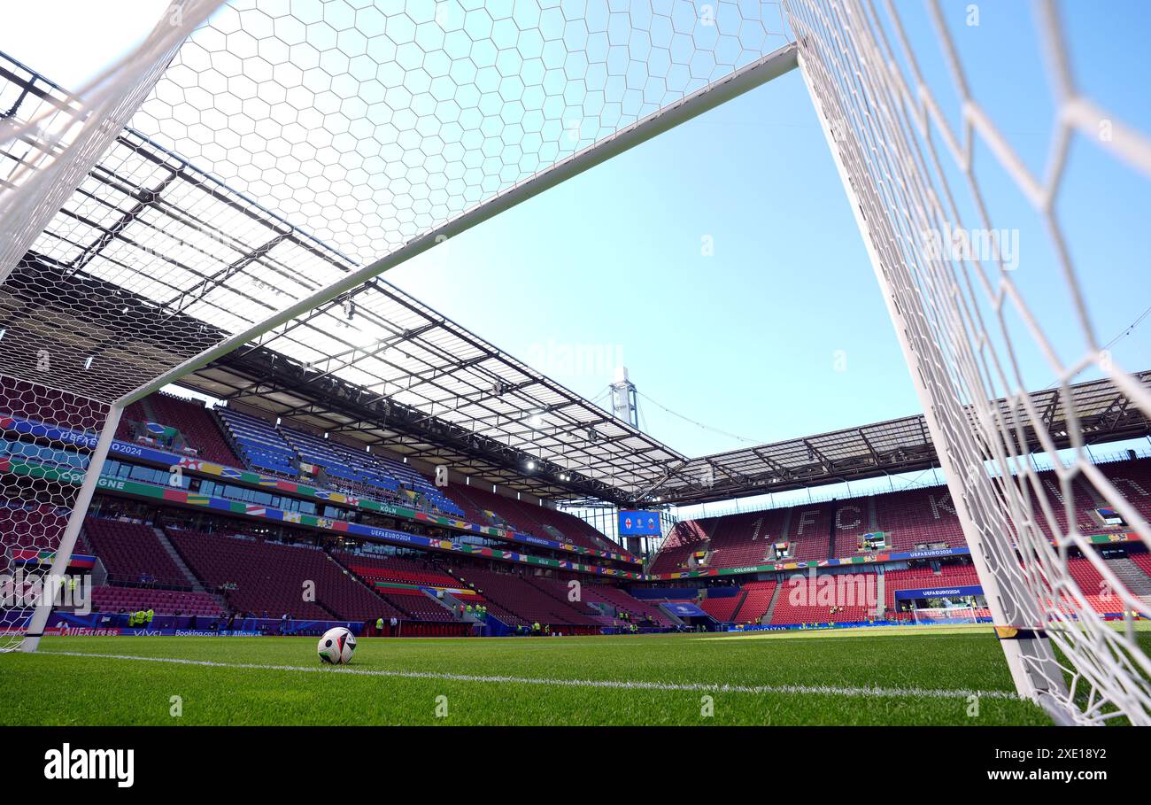 A general view inside the stadium ahead of the UEFA Euro 2024 Group C ...