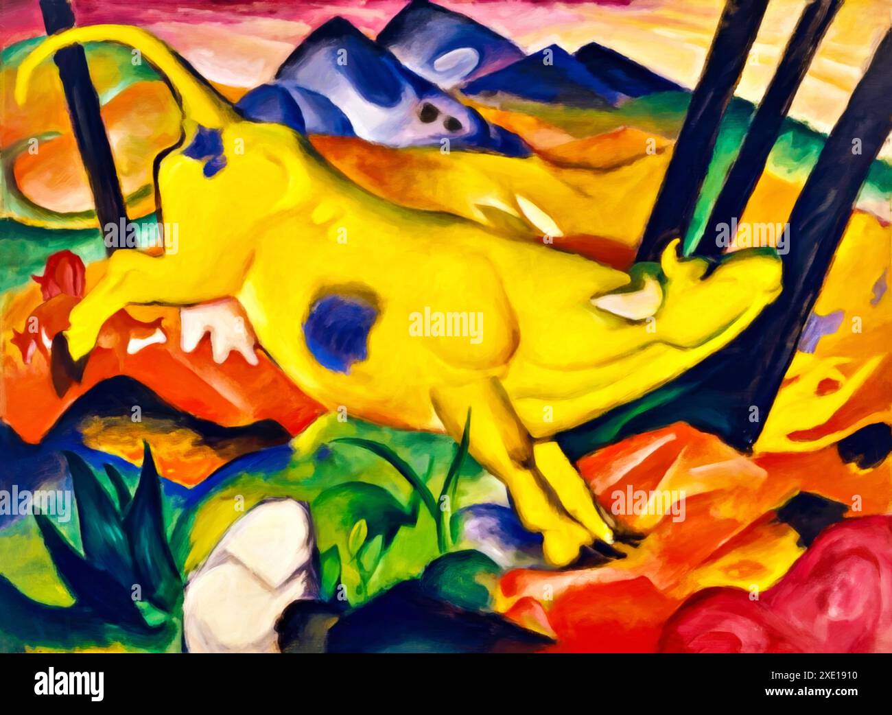 Symbolism in the painting Stock Vector Images - Alamy