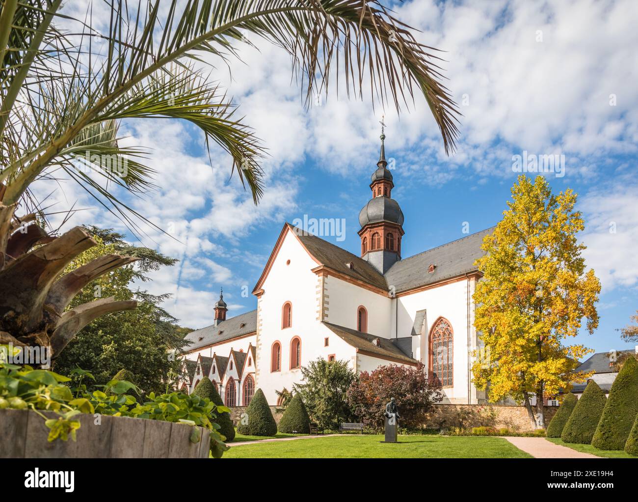 geography / travel, Germany, Hesse, Eberbach Cistercian monastery near ...