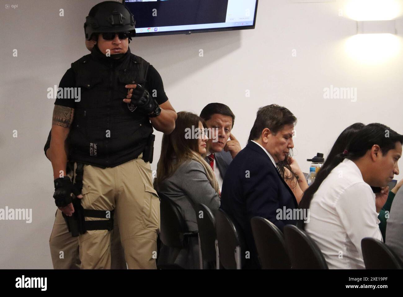 VILLAVICENCIO ASSASSINATION HEARING Quito, Tuesday, June 25, 2024 ...