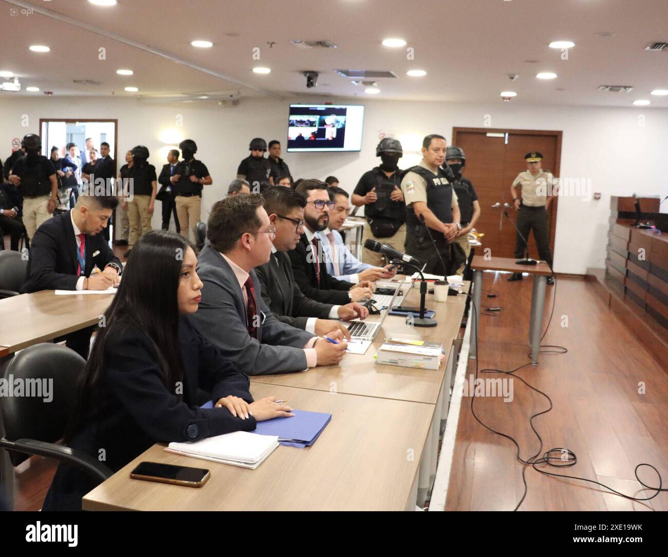 VILLAVICENCIO ASSASSINATION HEARING Quito, Tuesday, June 25, 2024 ...