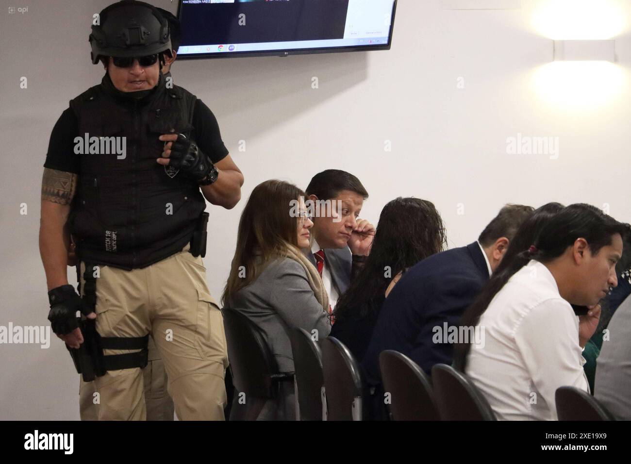 VILLAVICENCIO ASSASSINATION HEARING Quito, Tuesday, June 25, 2024 ...